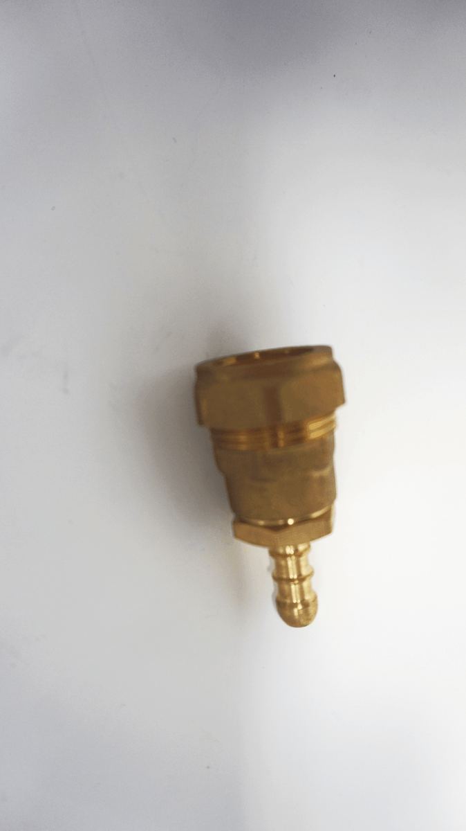 22mm Compression to 1/2" INCH BSP MALE 8mm FULHAM NOZZLE GAS HOSE – LPGJets