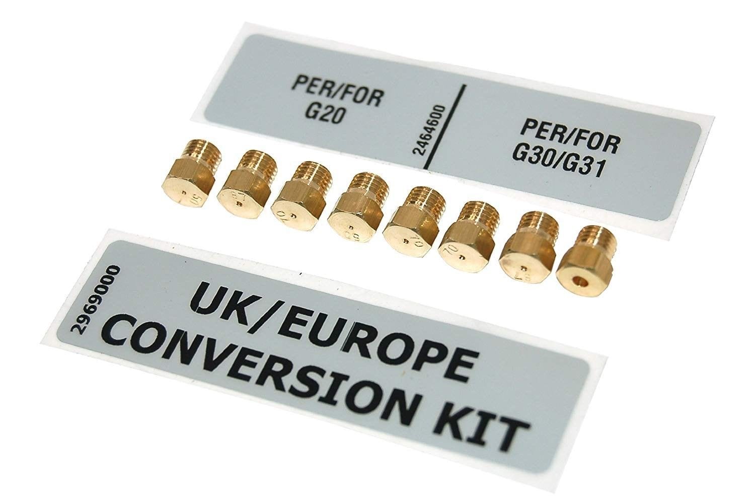 Leisure Cookmaster Dual Fuel Range Cooker CK100F232 LPG Conversion Kit ...