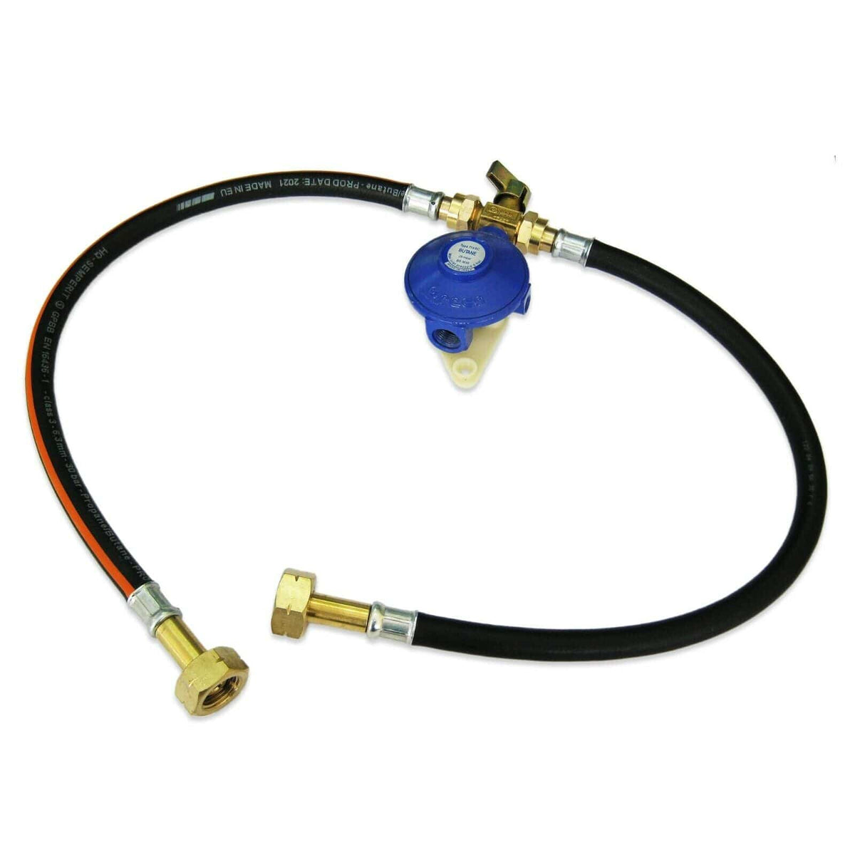 Butane Manual Changeover Regulator & Hose Kit 28mbar Inc Hoses – LPGJets