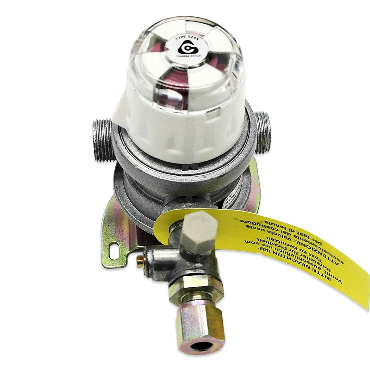 30Mbar 8mm 2 cylinder Auto Changeover Caravan and Motorhome Regulator ...