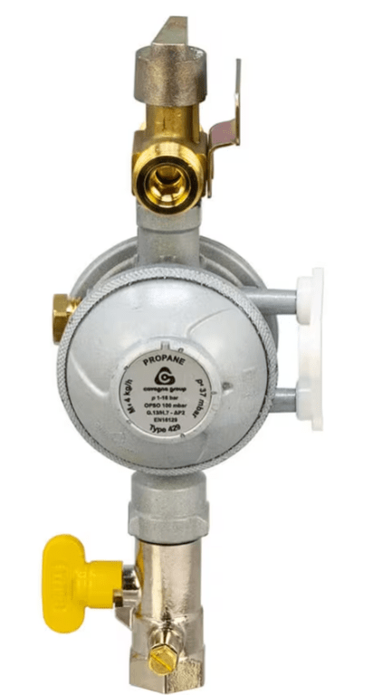 Cavagna LPG Manual Changeover Gas Regulator Kit with OPSO - UK POL ...