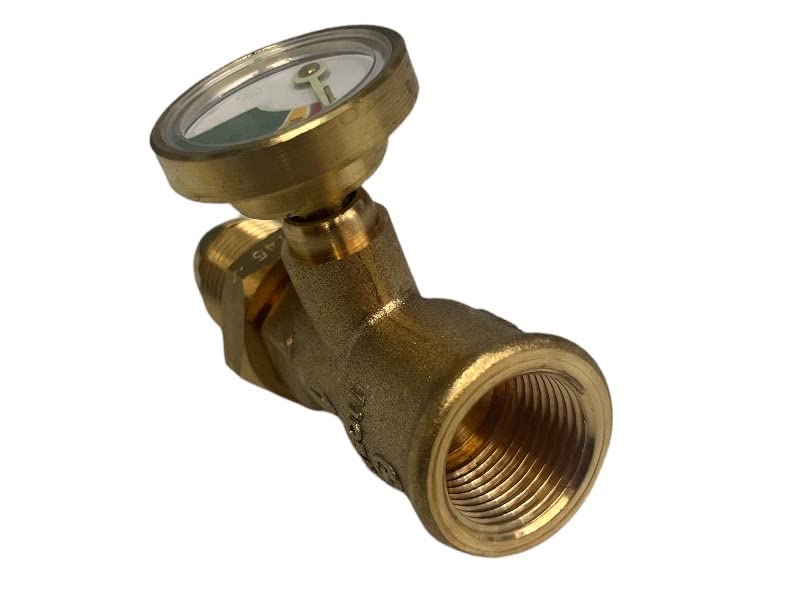 HI-LO GAUGE LEVEL INDICATOR PROPANE LPG GAS BOTTLE CYLINDER POL ADAPTO ...