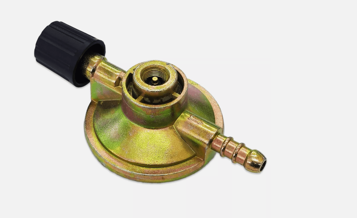 R716-CART BUTANE GAS REGULATOR FOR 7/16 CANISTER SCREW ON TYPE WEBER C ...