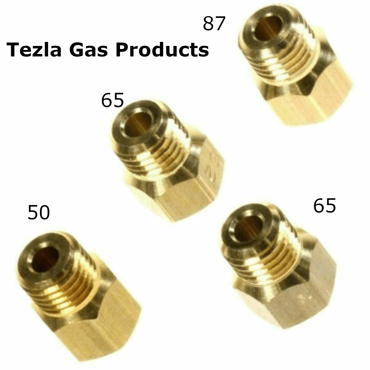 LPG Gas Jet Set Pack Of 4 Burner Hob Injector Nozzle Conversion Kit ...