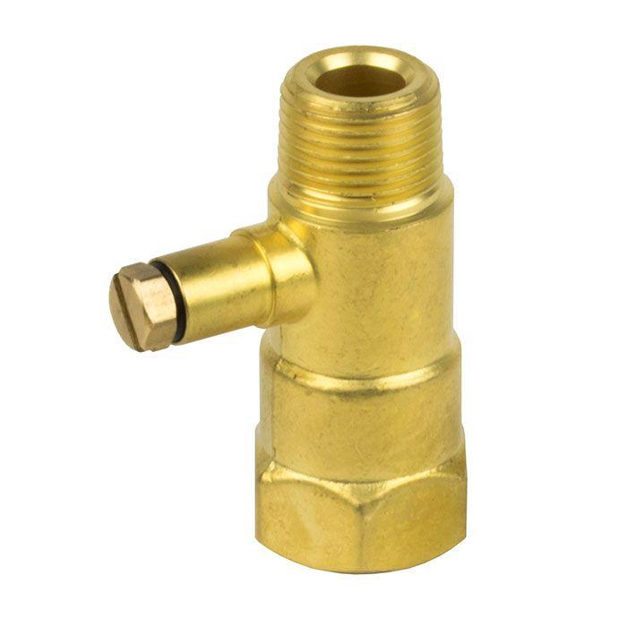 GAS TEST POINT VALVE PROPANE LP LPG Butane Male 3/8" x Female 3/8 ...